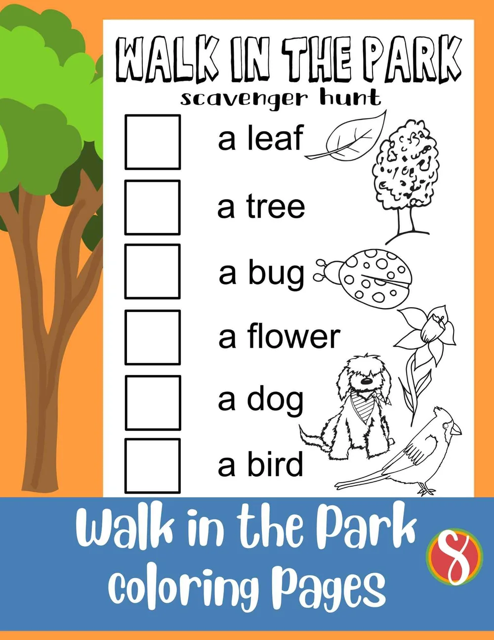 Walk in the Park Checklist — Stevie Doodles