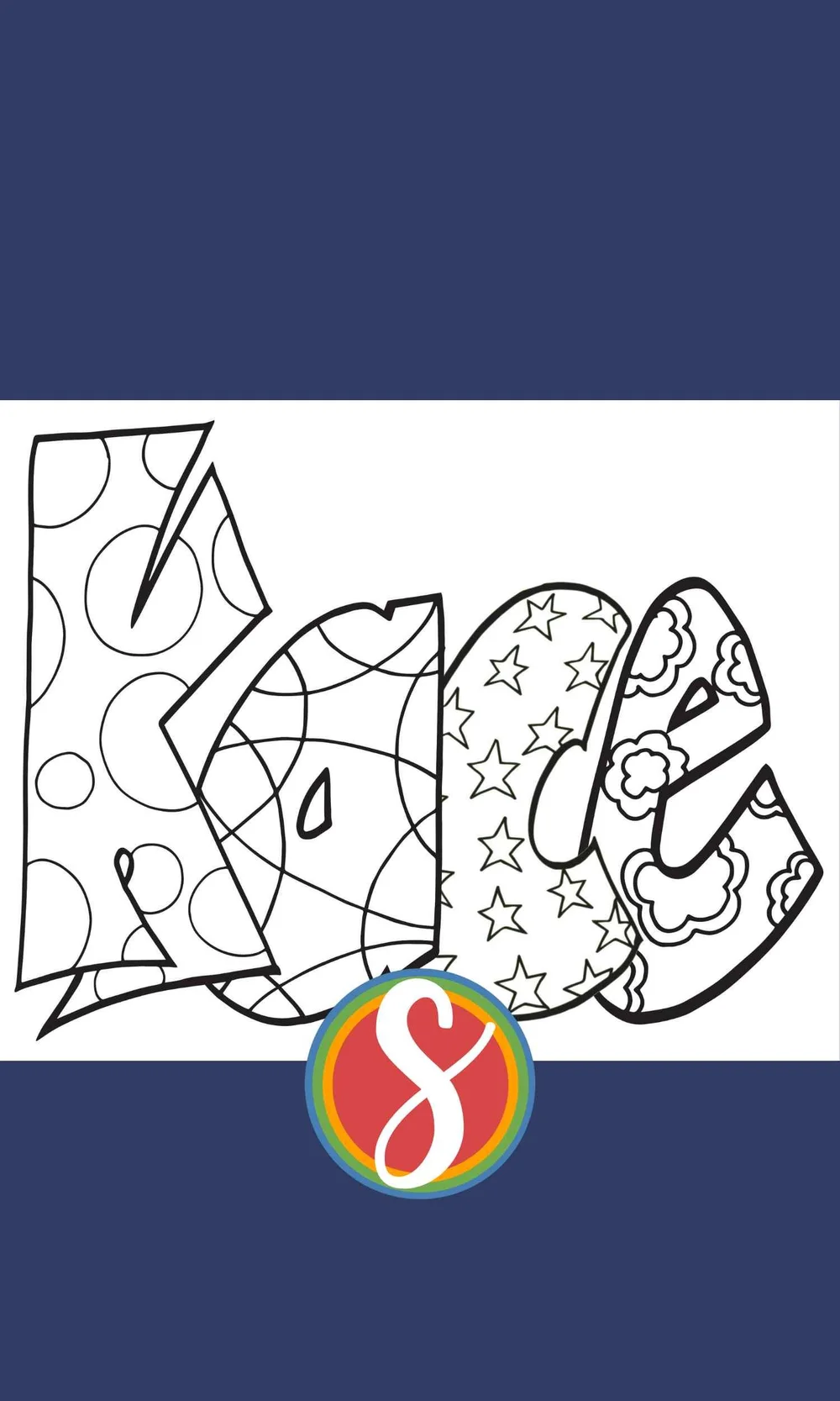 Free "Kace" Name Coloring Page — Stevie Doodles