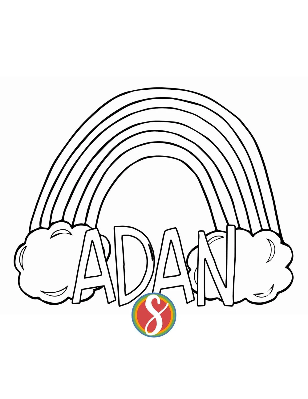 Free Adan Coloring Pages — Stevie Doodles