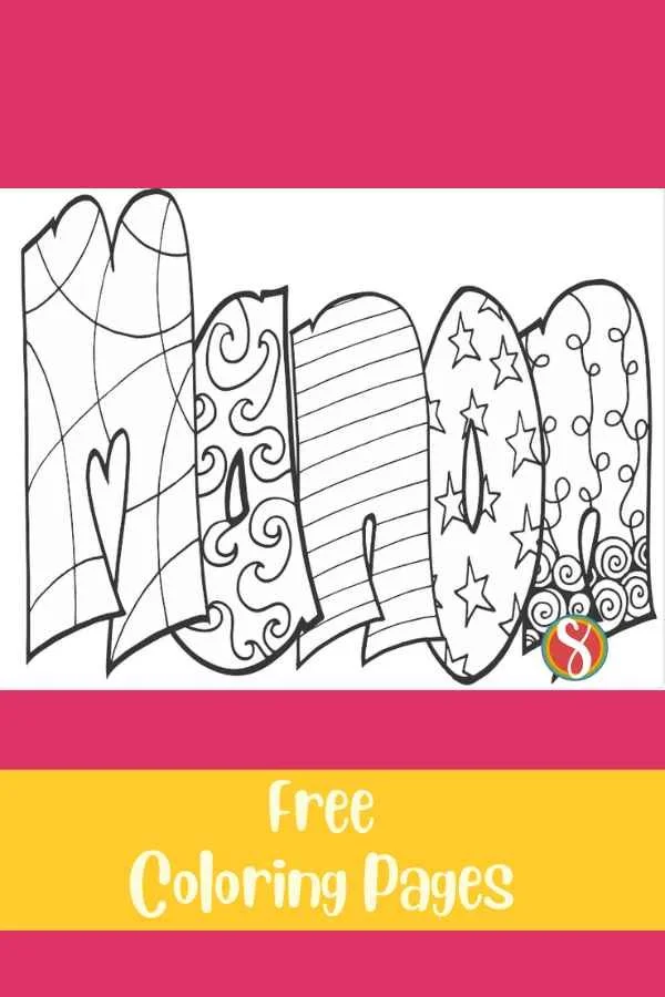 Free Manon Coloring Page — Stevie Doodles