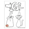 Free Ghost Coloring Pages — Stevie Doodles