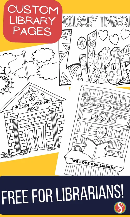 Free Custom Pages For Librarians — Stevie Doodles