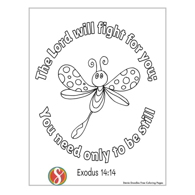 Free Exodus Coloring Pages — Stevie Doodles