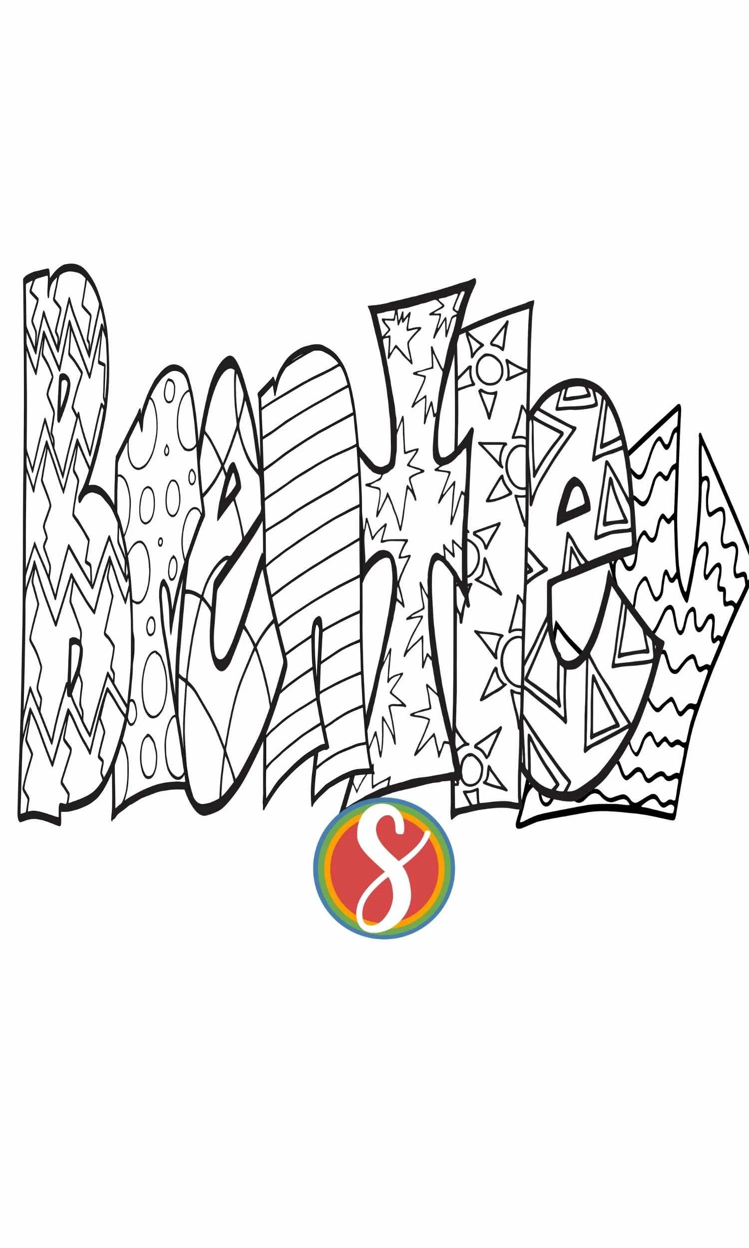 Free Brentley Coloring Page — Stevie Doodles