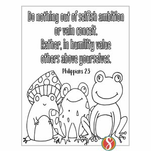 Free Philippians Scripture Coloring Pages — Stevie Doodles