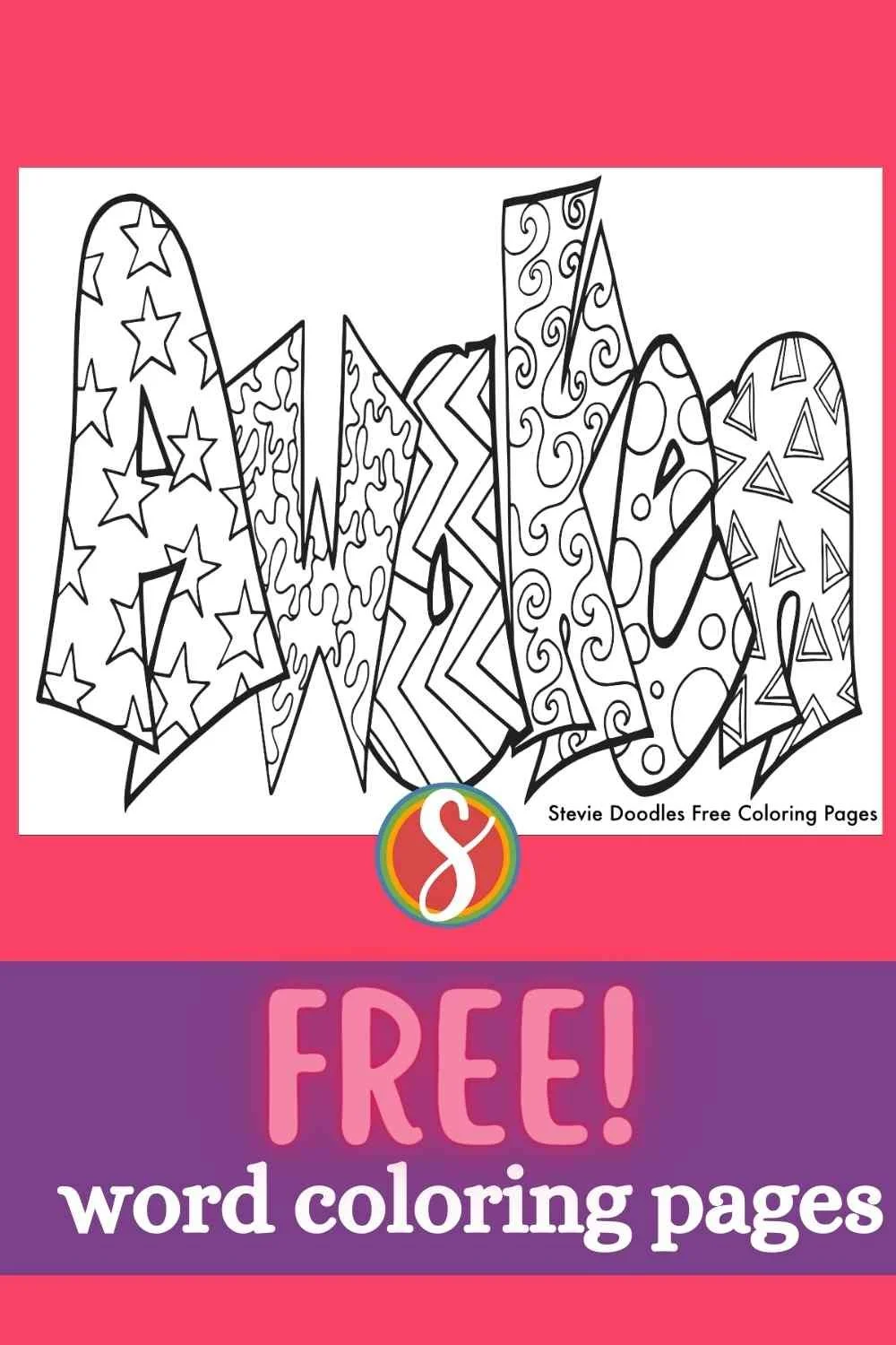 Free Awaken Coloring Pages — Stevie Doodles