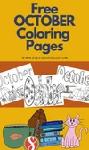 Free October Coloring Pages — Stevie Doodles