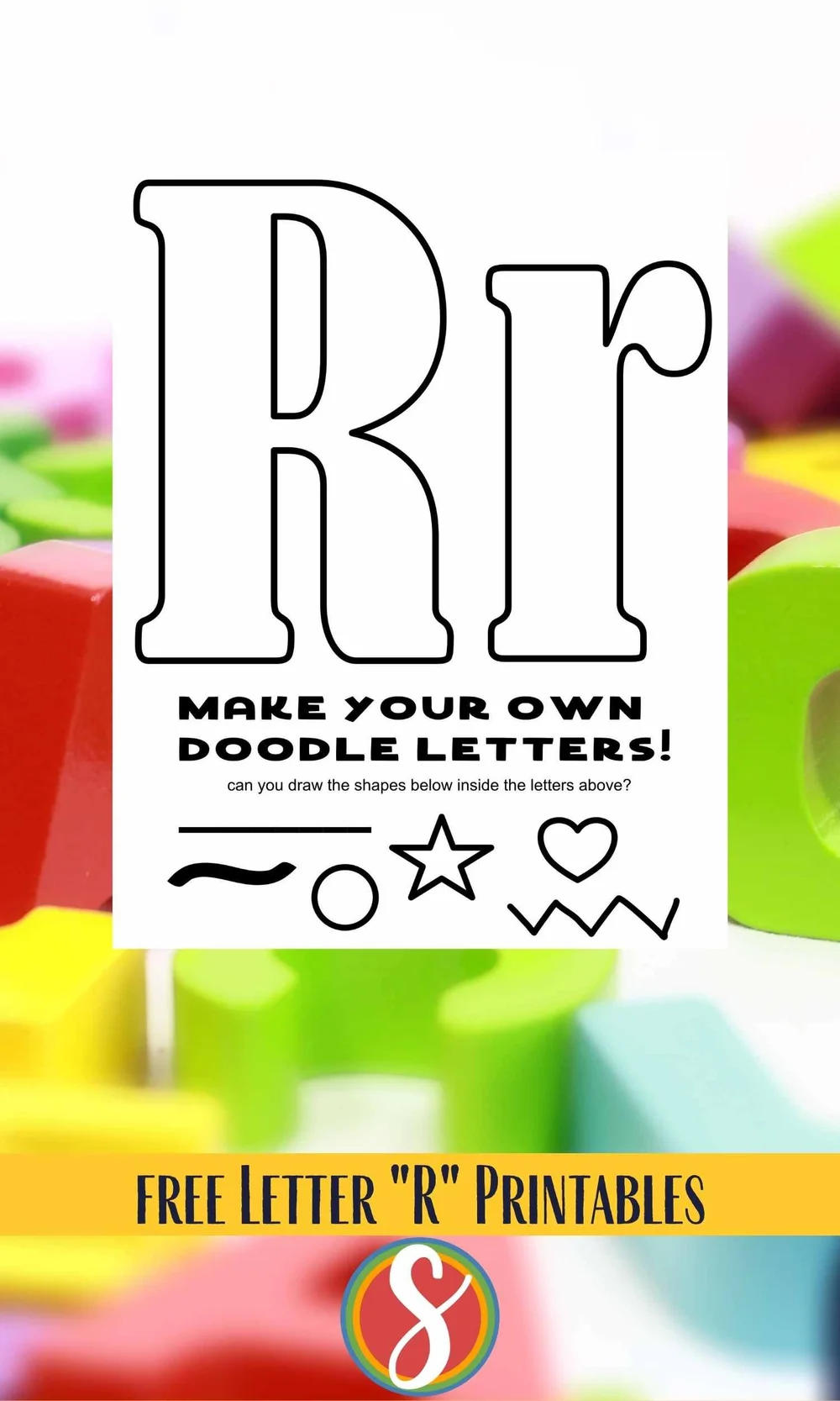 Free Letter R Coloring Pages — Stevie Doodles