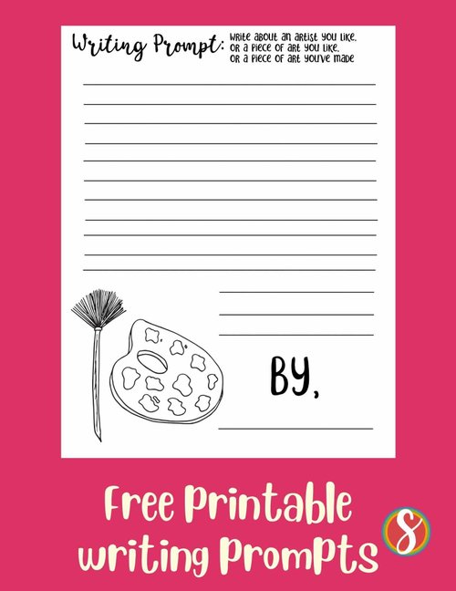 Free Printable Writing Prompt Sheets — Stevie Doodles