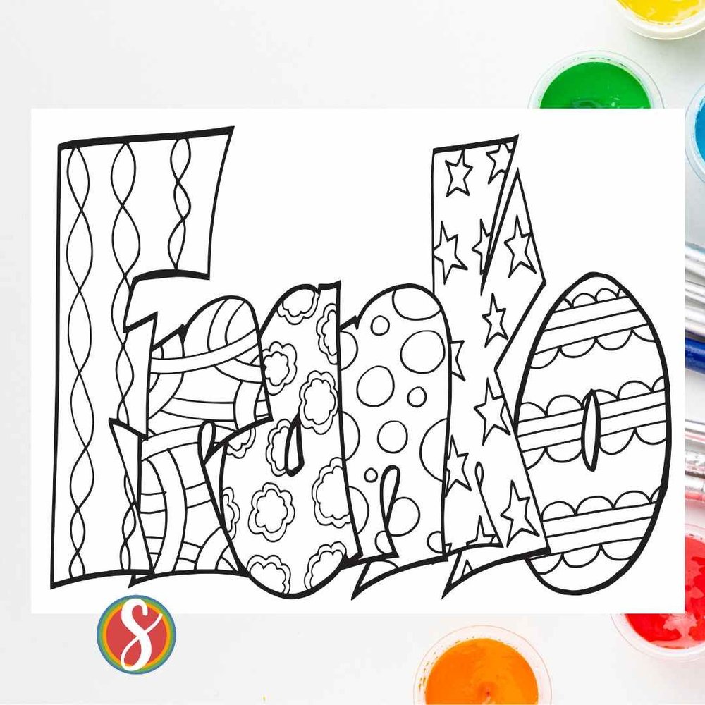 Free Franko Coloring Page — Stevie Doodles