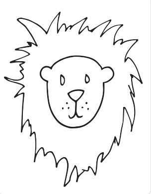 Free Lion Coloring Pages — Stevie Doodles