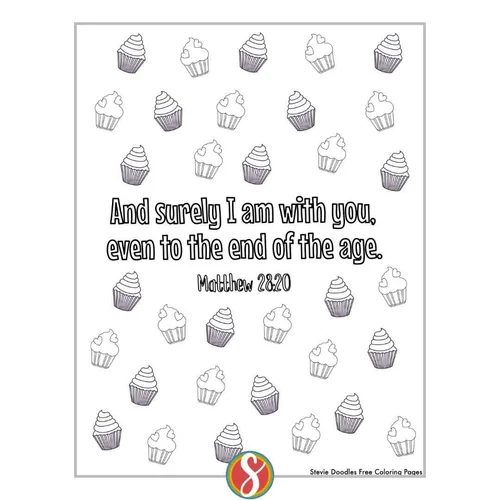 Free Matthew Scripture Coloring Pages — Stevie Doodles
