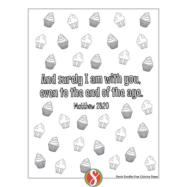 Free Matthew Scripture Coloring Pages — Stevie Doodles