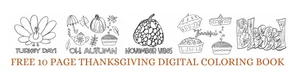 Numbers - Thanksgiving Printables Preschool — Stevie Doodles