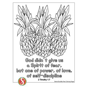 2 Timothy Free Printable Coloring Pages — Stevie Doodles