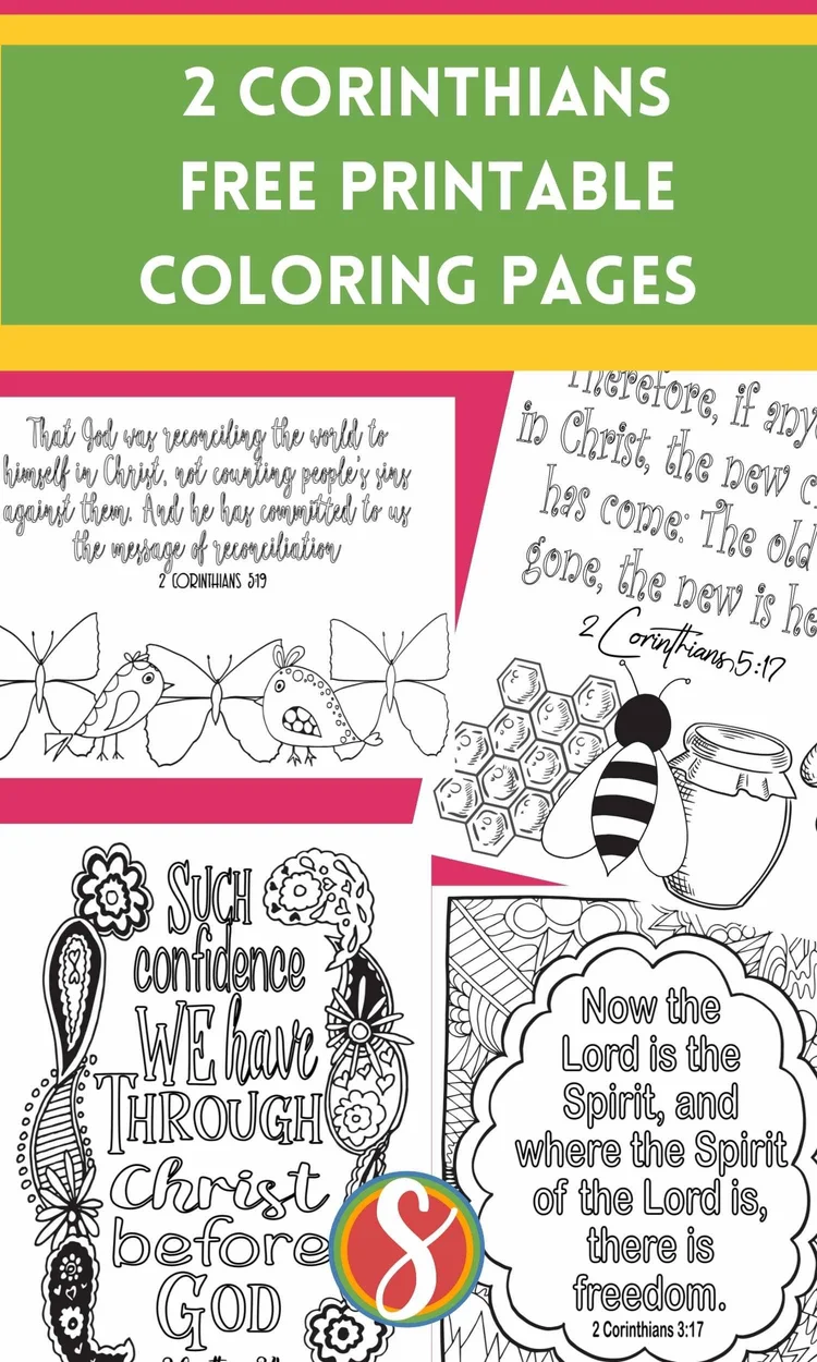 Free 2 Corinthians Coloring Pages — Stevie Doodles
