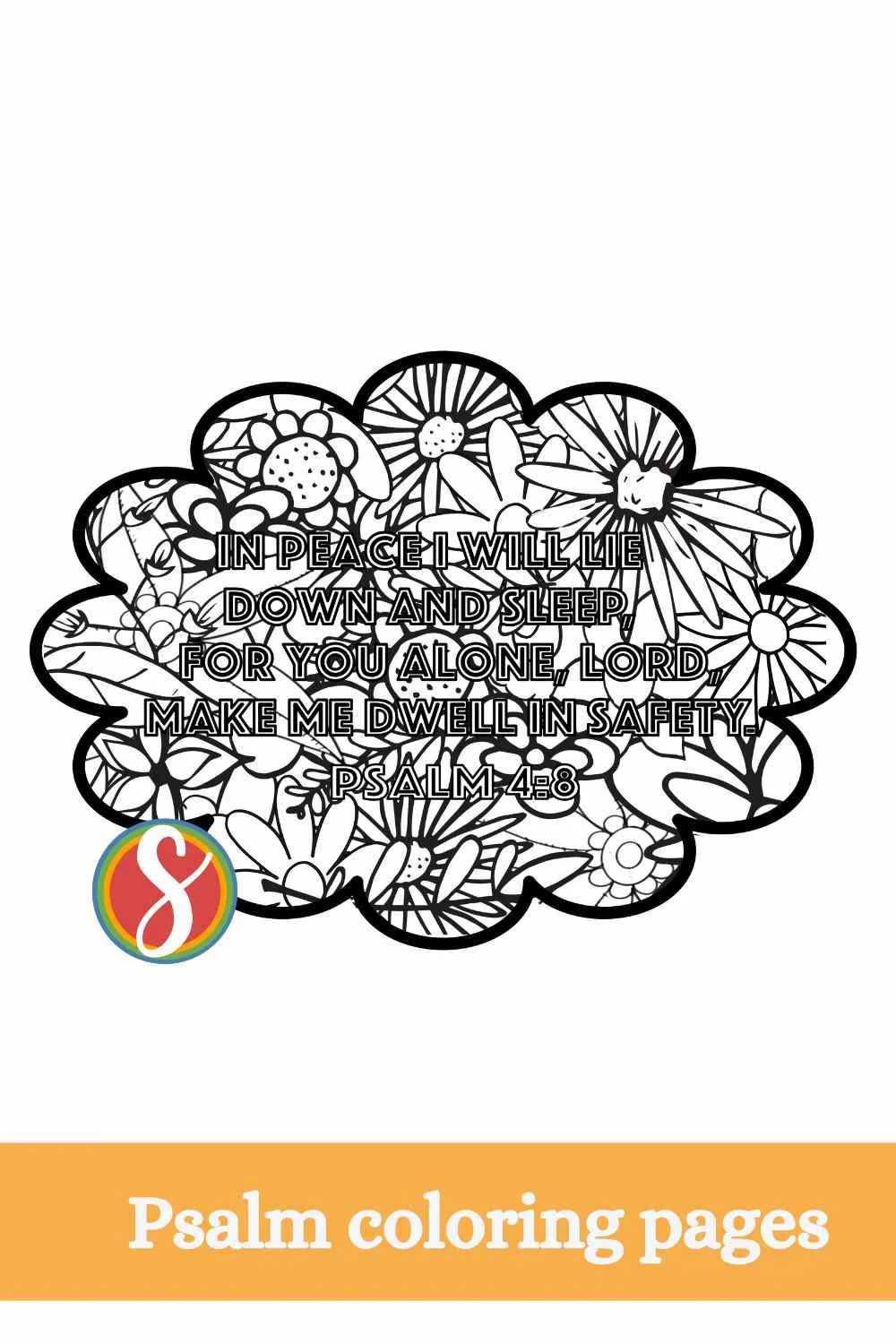 PSALMS 1 - 10 - Free Coloring — Stevie Doodles
