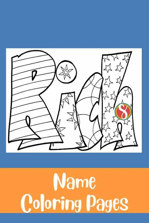 Free RICH Coloring Page — Stevie Doodles