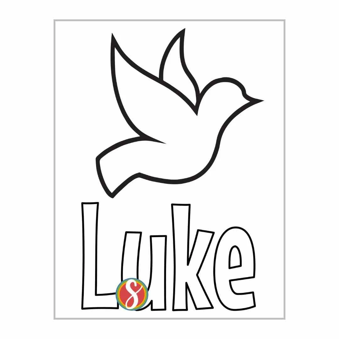 Free Luke Scripture Coloring Pages — Stevie Doodles