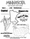 Free Minnesota Coloring Pages — Stevie Doodles