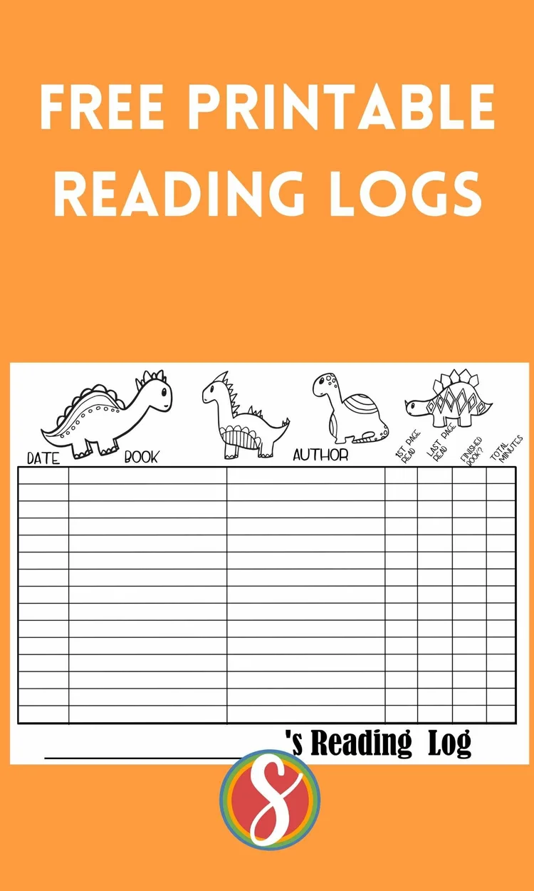 20+ Free Printable Reading Logs — Stevie Doodles
