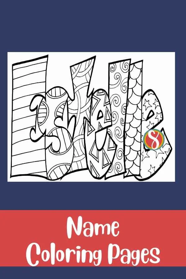 Free Estelle Coloring Page — Stevie Doodles