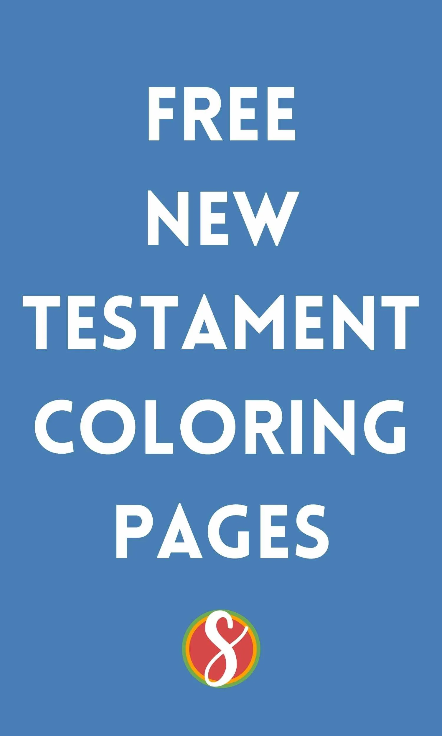 New Testament Coloring Pages - A Post For Every Page — Stevie Doodles