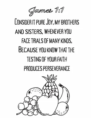 James Scripture Free Coloring Pages — Stevie Doodles