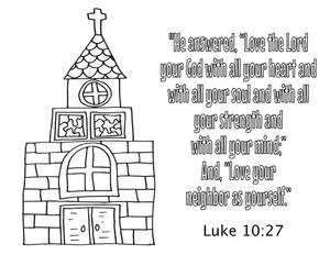 Free Luke Scripture Coloring Pages — Stevie Doodles