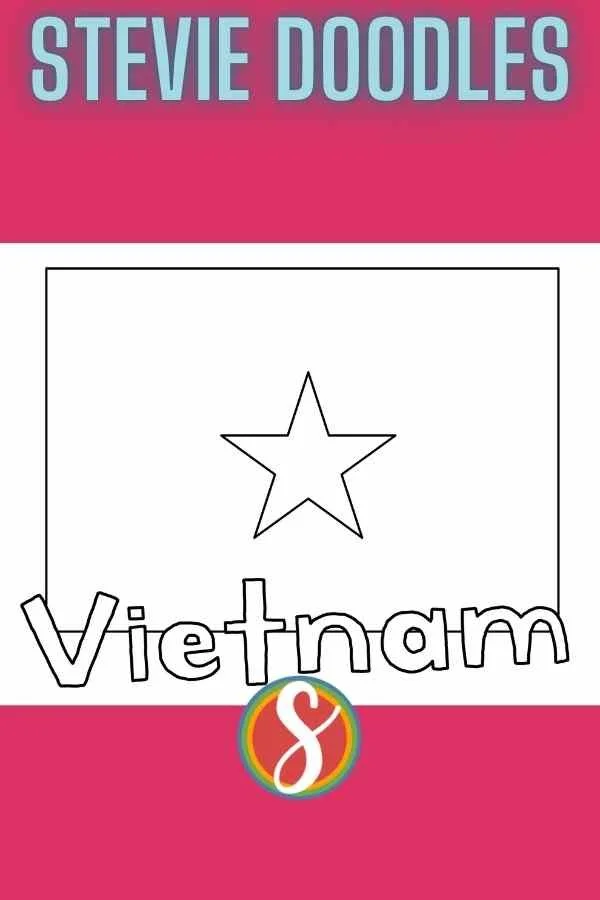 Free Vietnam Coloring Page — Stevie Doodles