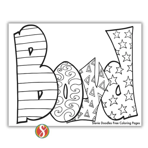 Free BOYD Coloring Page — Stevie Doodles
