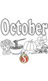 Free October Coloring Pages — Stevie Doodles