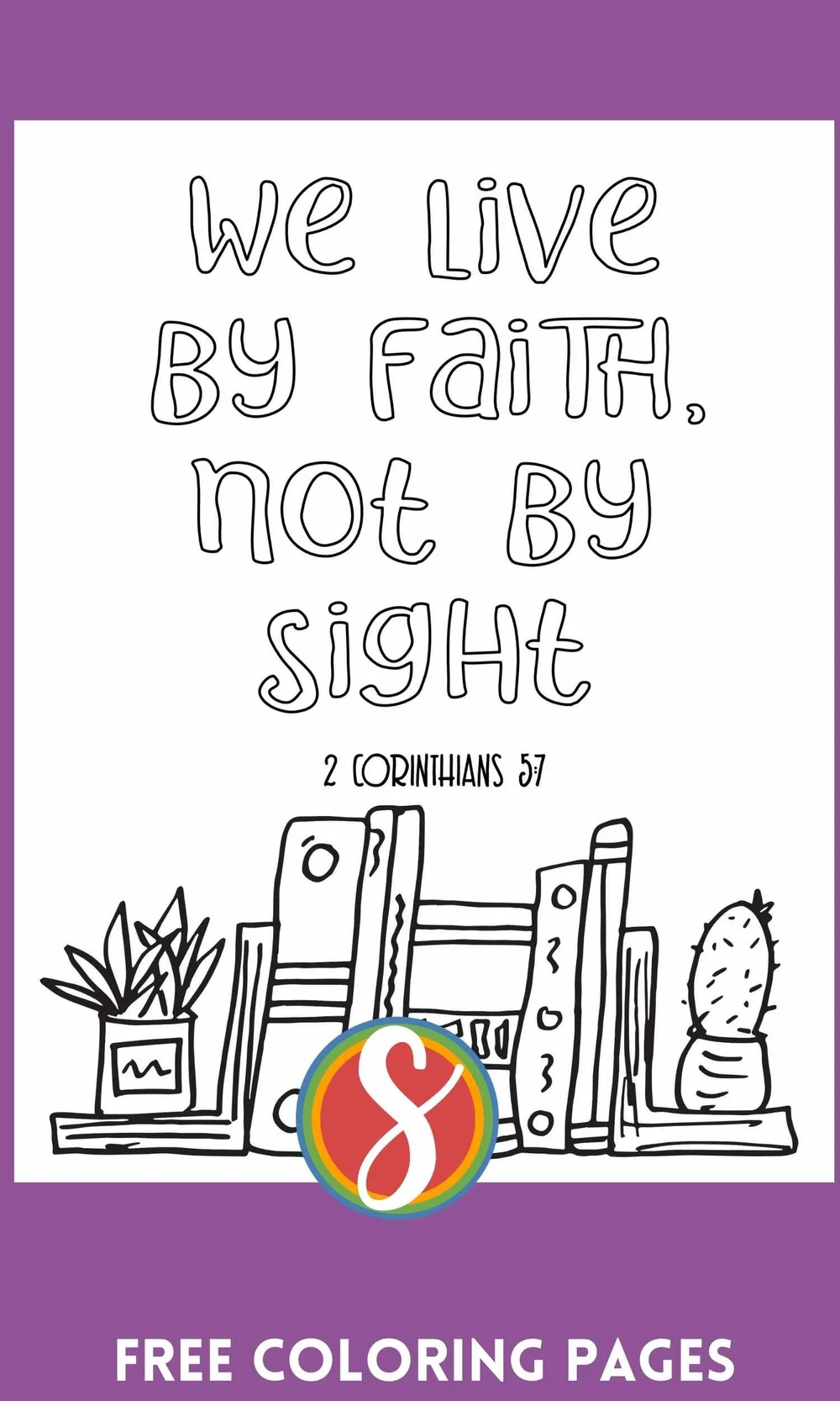 Free 2 Corinthians Coloring Pages — Stevie Doodles