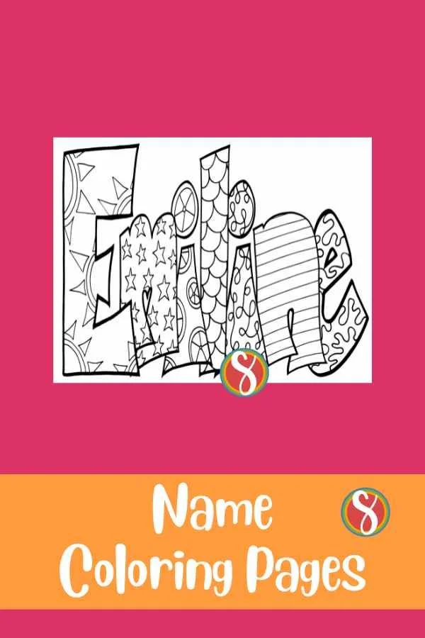 Free Emiline Coloring Page — Stevie Doodles