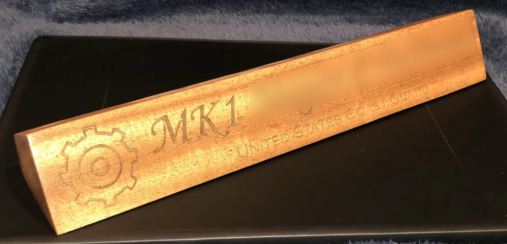 Military Name Plate — Platypus Wood Works