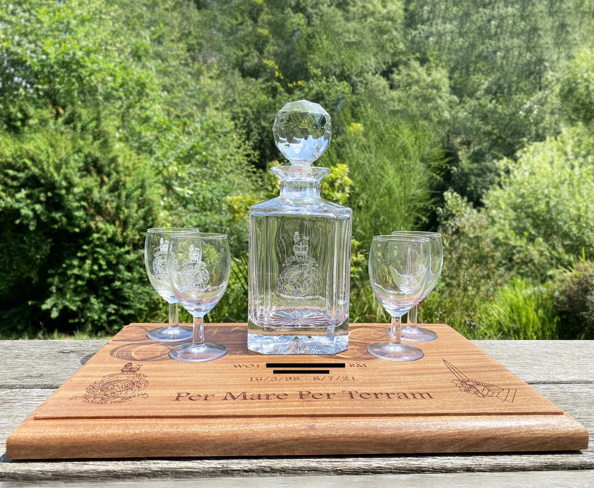 Personalised Engraved Military Gifts — Laser Carve Engraving