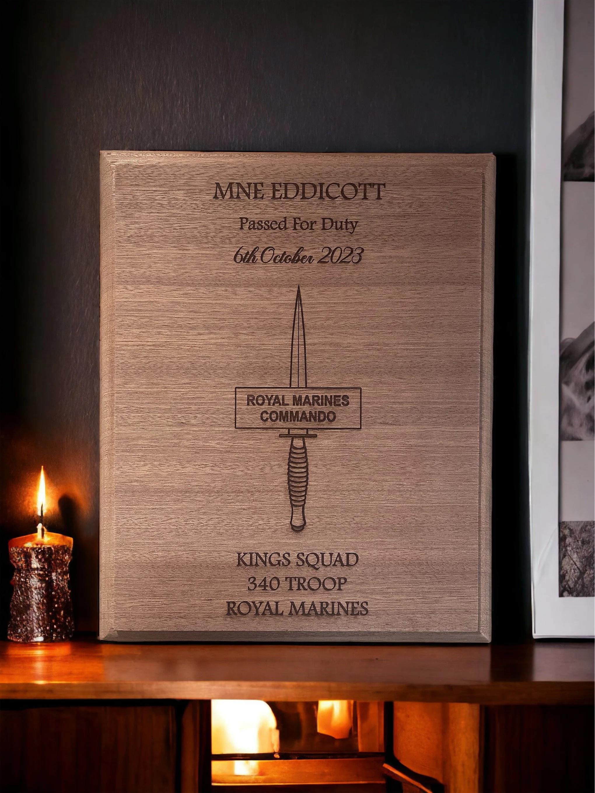 Personalised Engraved Military Gifts — Laser Carve Engraving