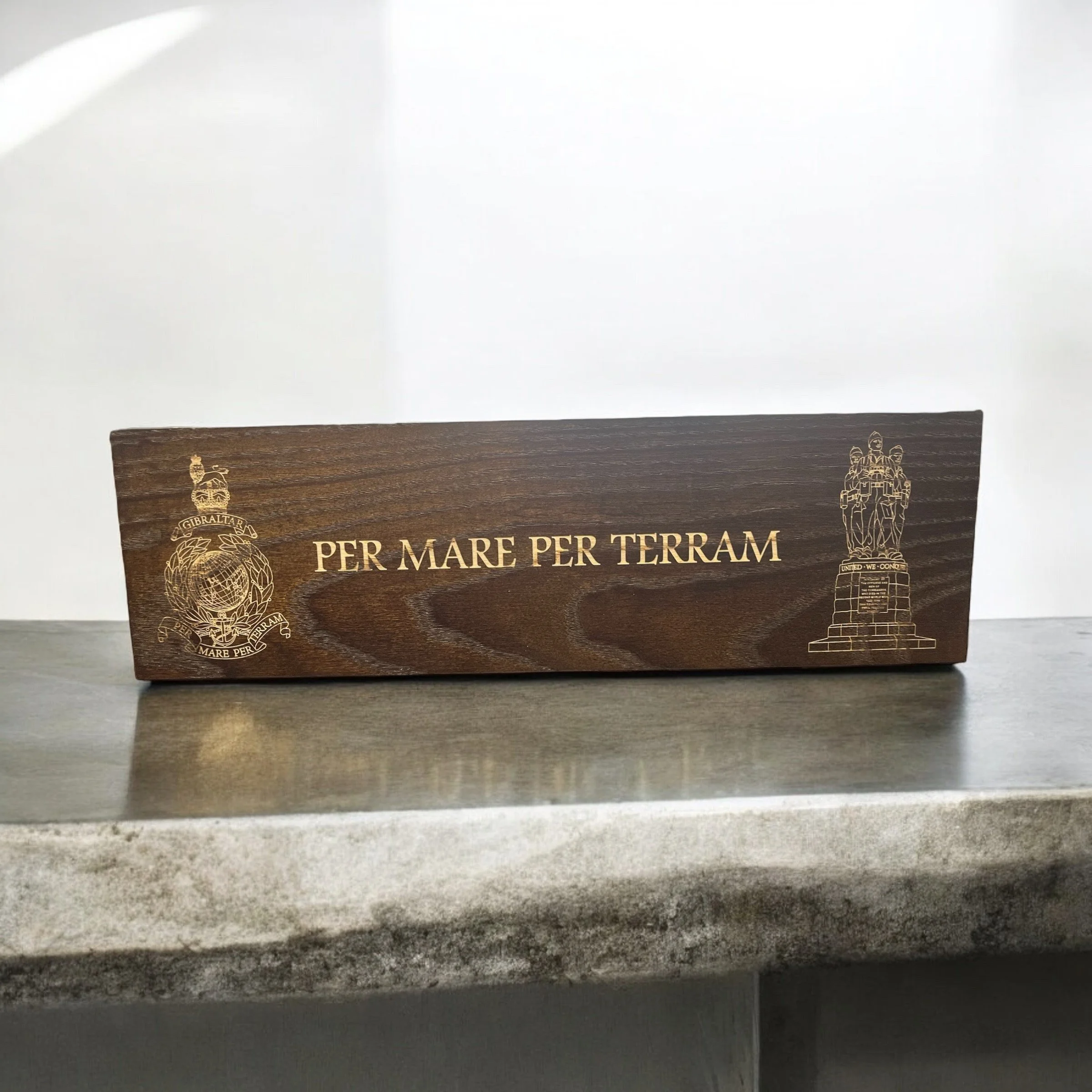 Personalised Engraved Military Gifts — Laser Carve Engraving