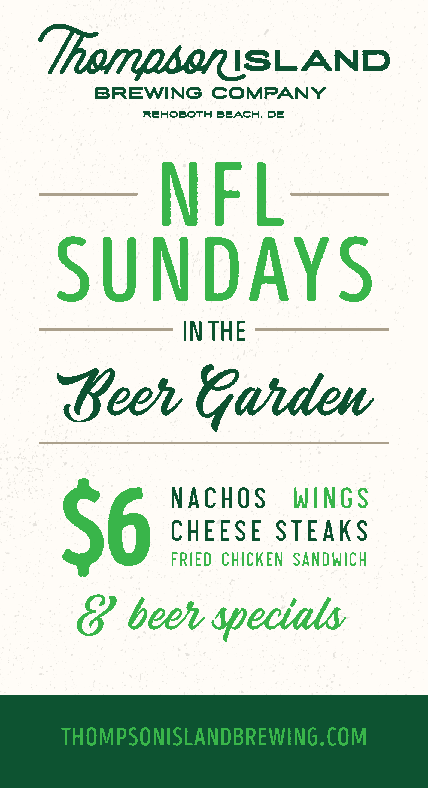 Brewery Menu | Thompson Island Brewing Company Rehoboth
