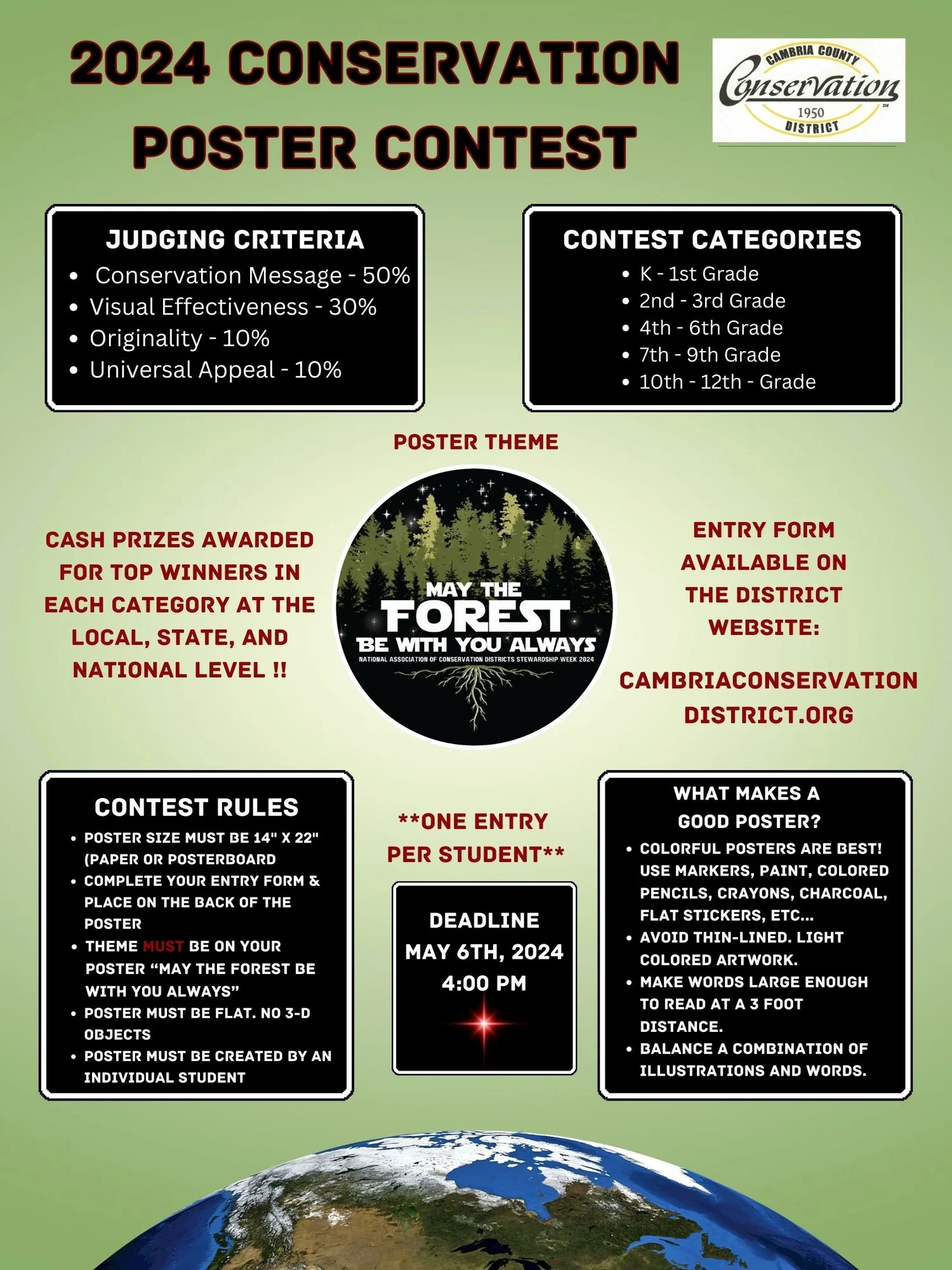 Poster Contest — Cambria County Conservation District