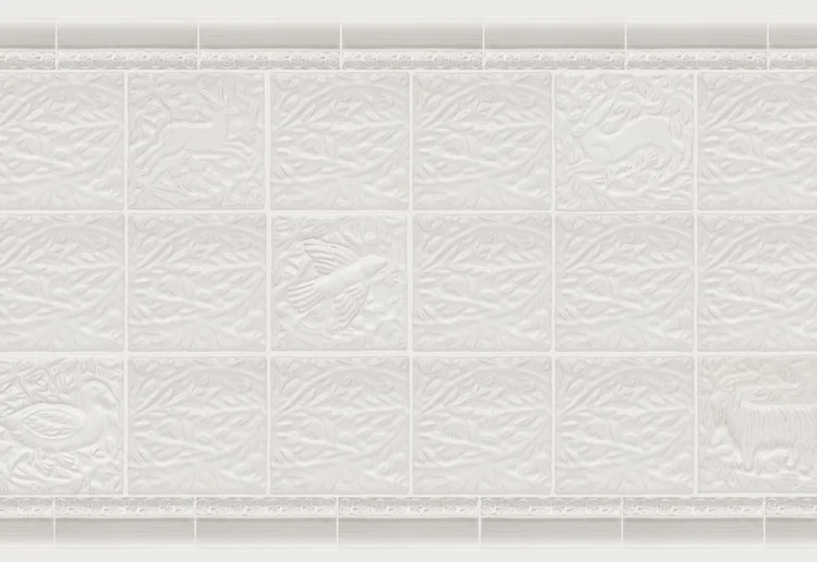 Handmade White Tiles | Decorative Tile and Field Tile | Moore-Merkowitz