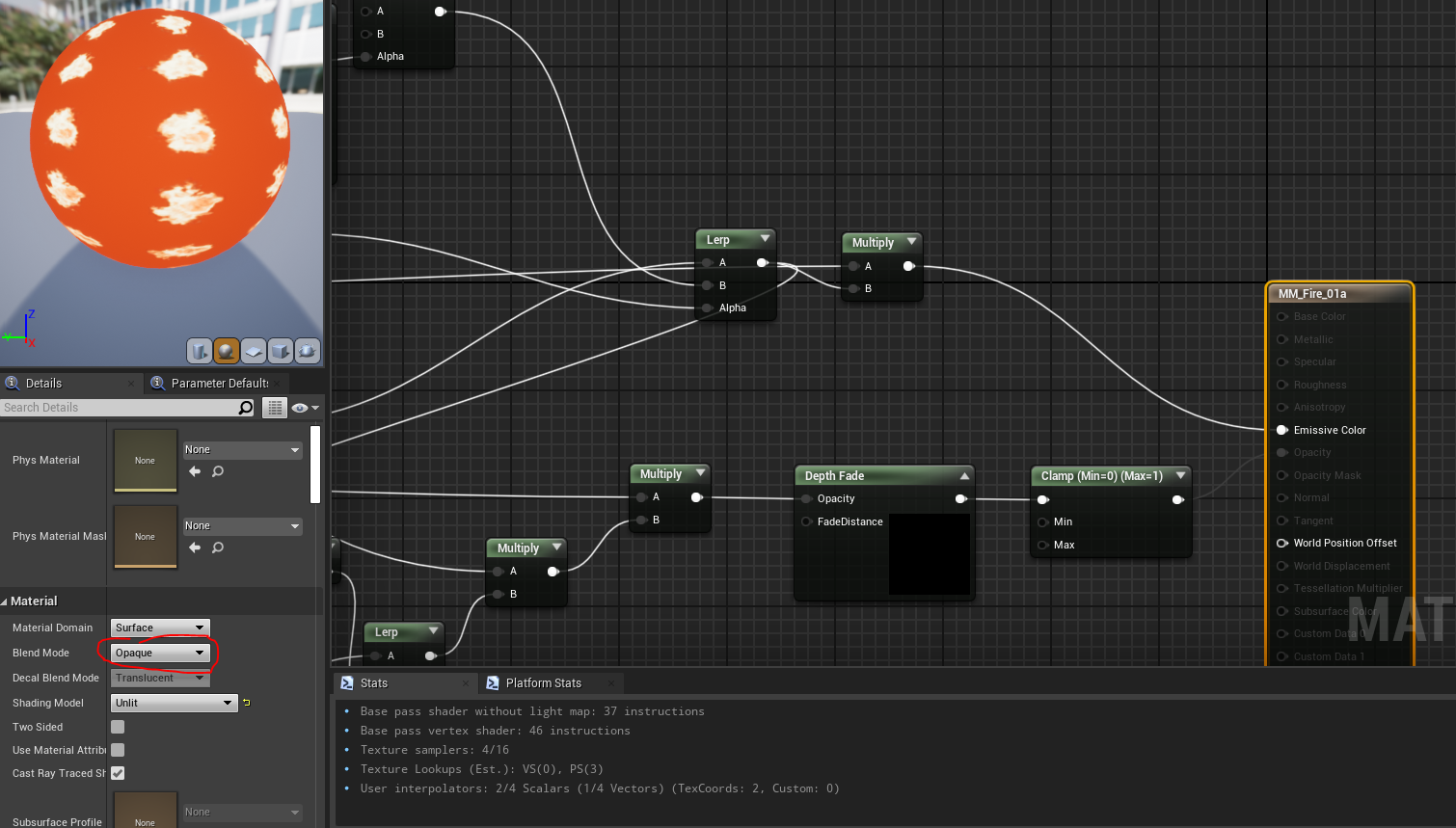 Material Optimization in UE4/5 — Chris McCole