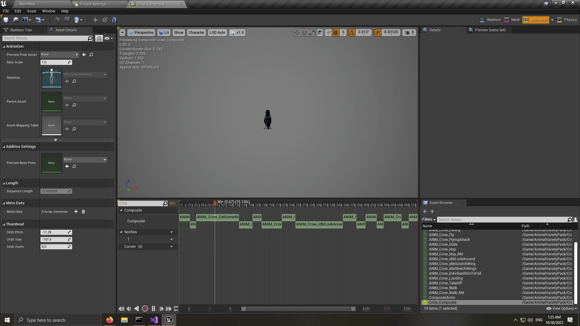 Creating Ambient Birds in Unreal with Niagara and Vertex Animations ...