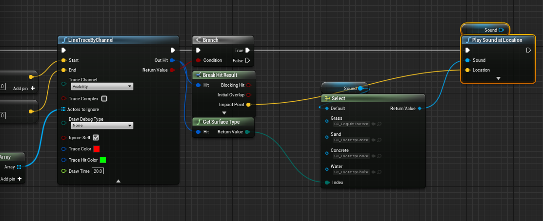 Player Footstep Sounds in Unreal Engine UE4 — Chris McCole