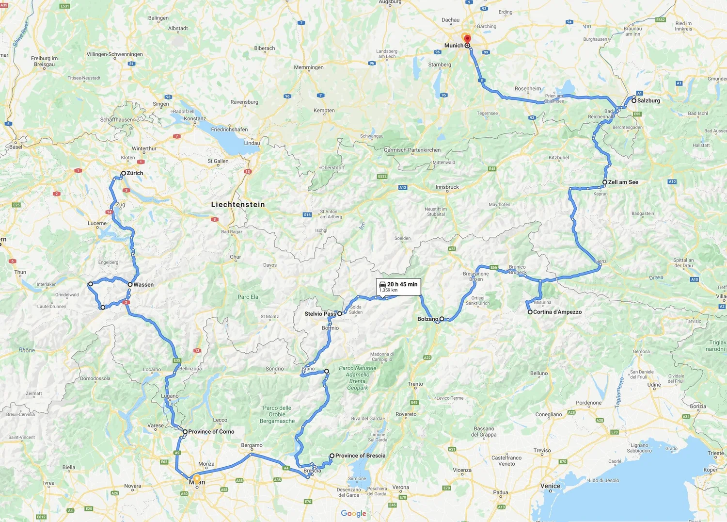 Grand Tour Alps 2019 — Expressive Drives