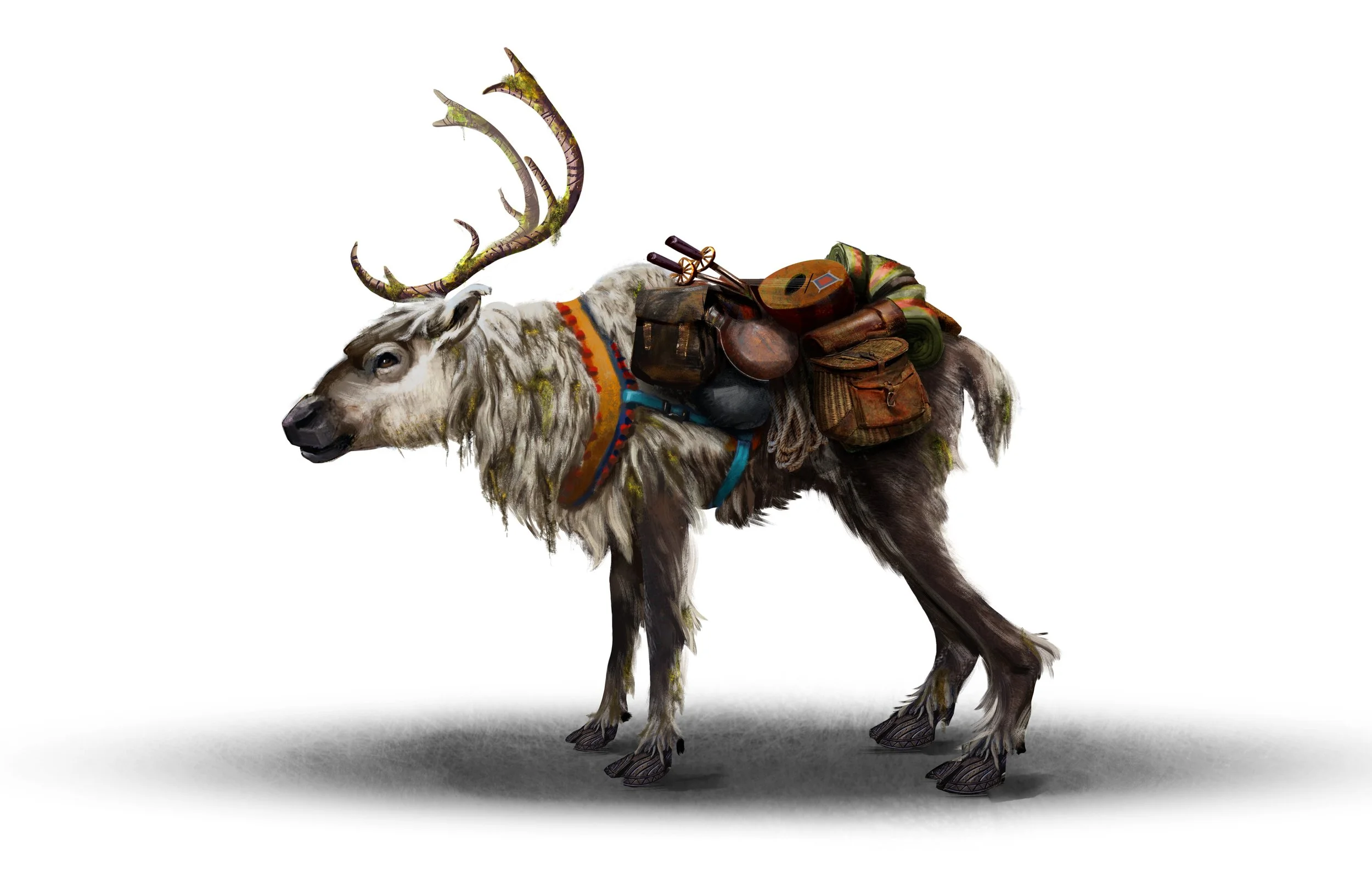 Sven Frozen Concept Art