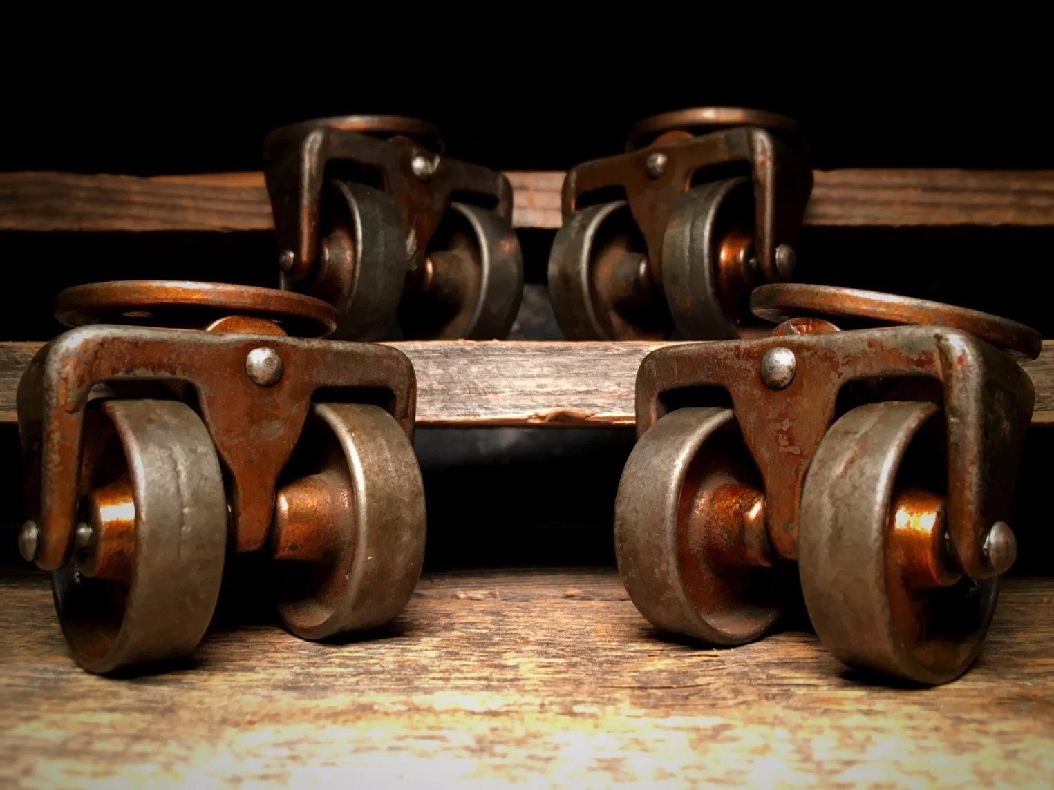 Shop for Antique and Vintage Furniture Casters — Iron Anarchy