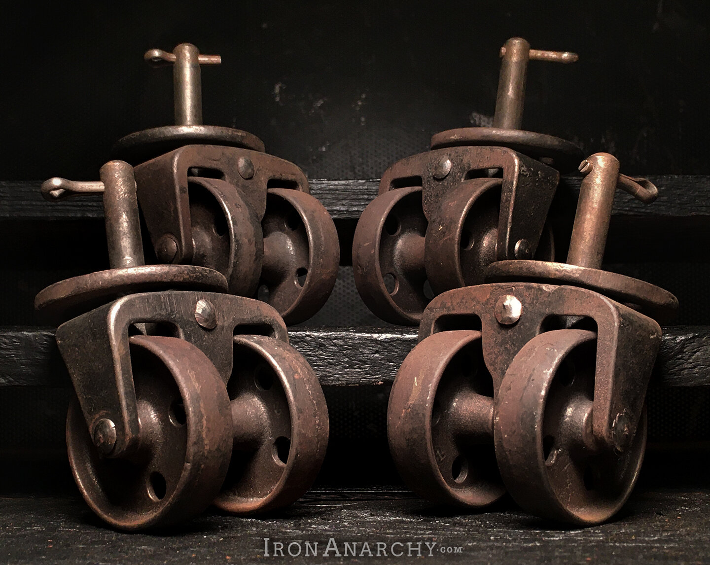 Shop for Antique and Vintage Furniture Casters — Iron Anarchy