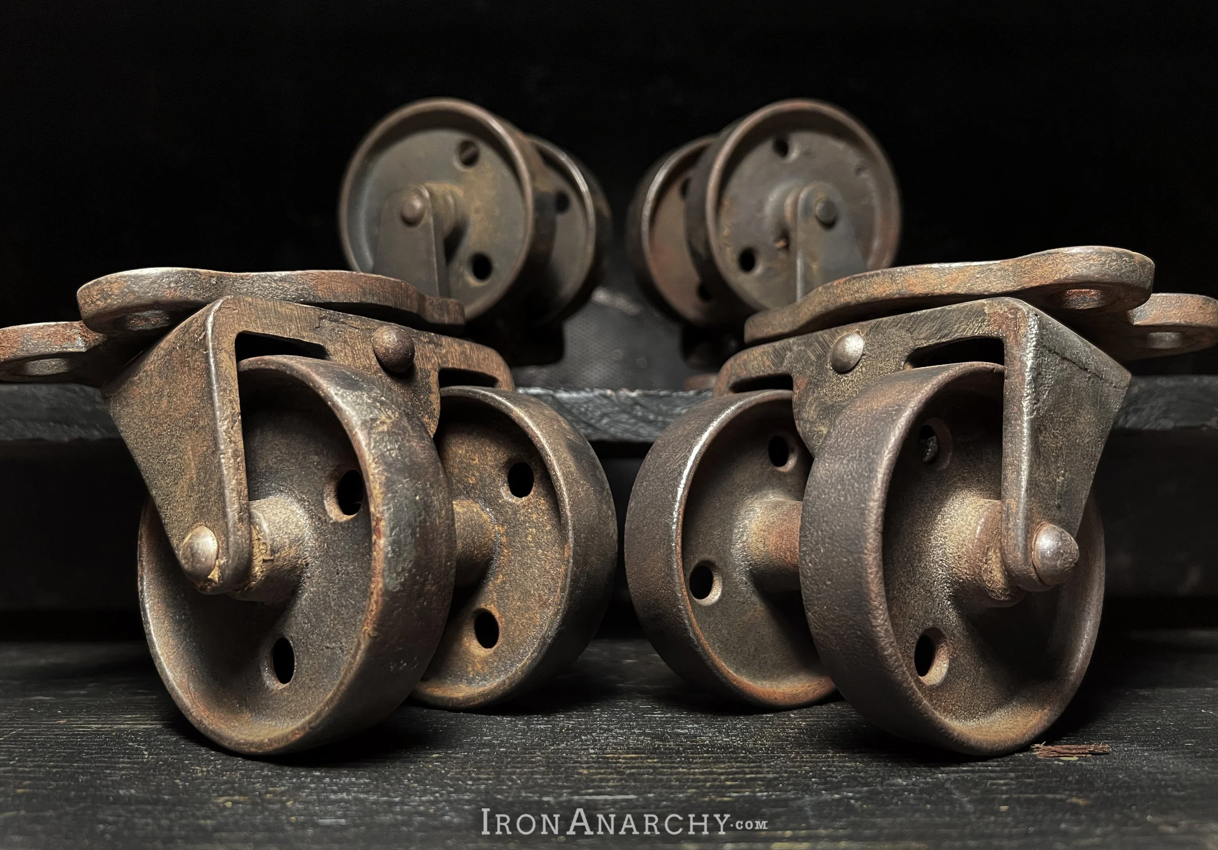 Shop Antique and vintage industrial casters and wheels. — Iron Anarchy