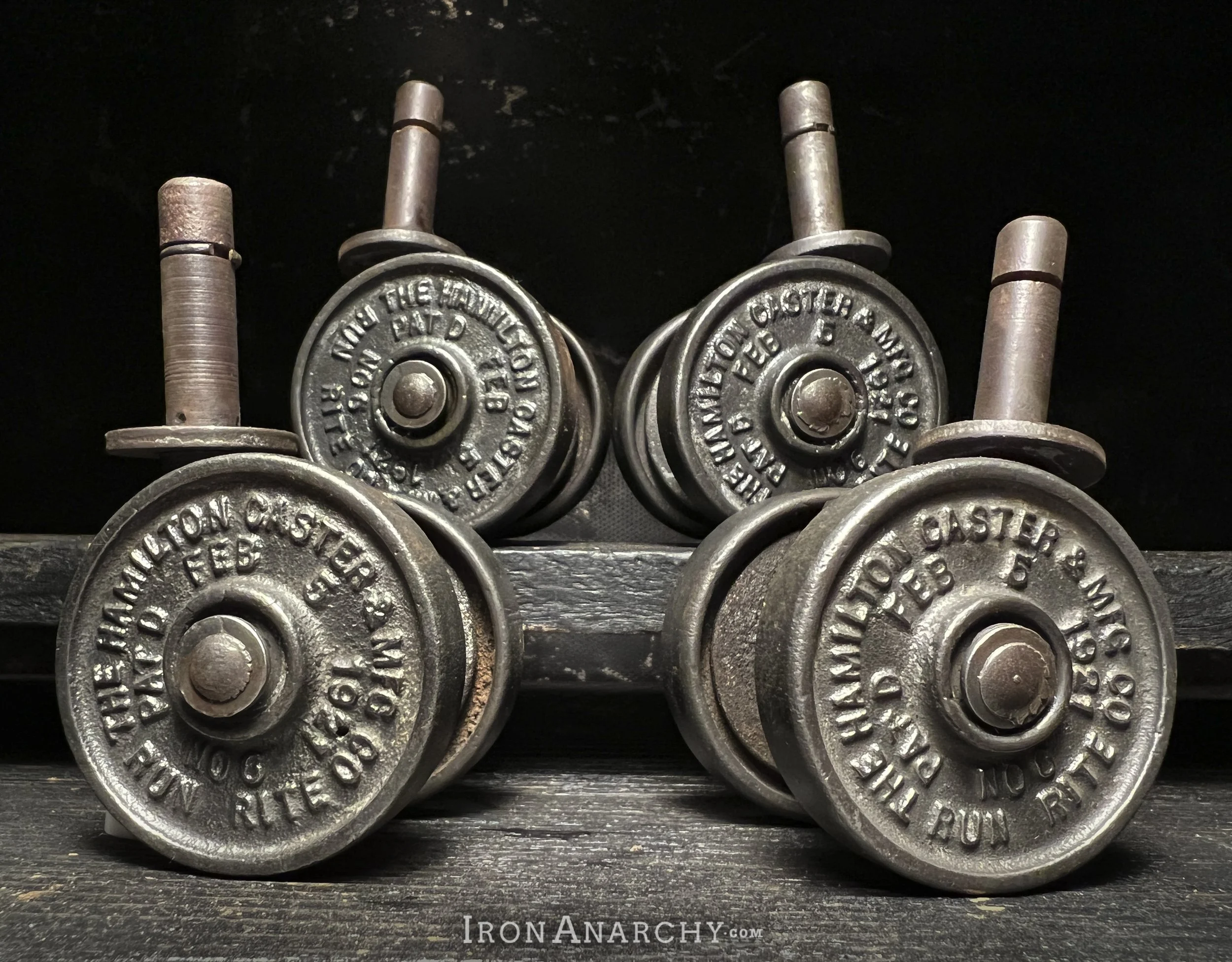 Shop for Antique and Vintage Furniture Casters — Iron Anarchy